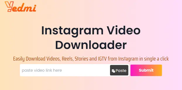 Download Instagram Videos of Story and Reels